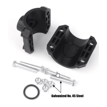 40mm 1/2 " RedOx pH probe support clamp